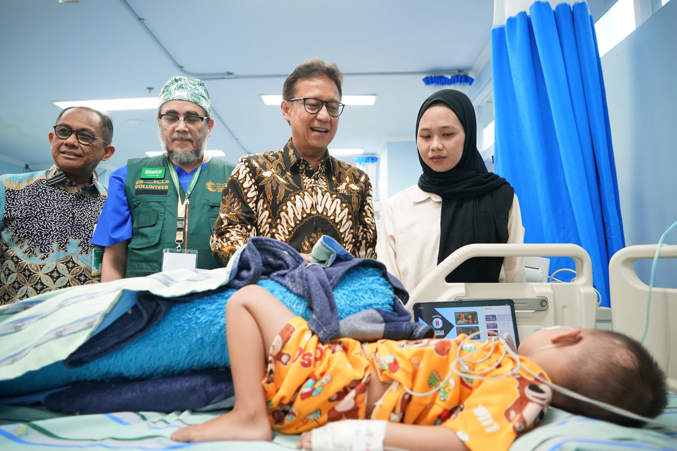 RSUP Dr. Wahidin dan King Salman Relief Sukses Lakukan 34 Operasi Jantung